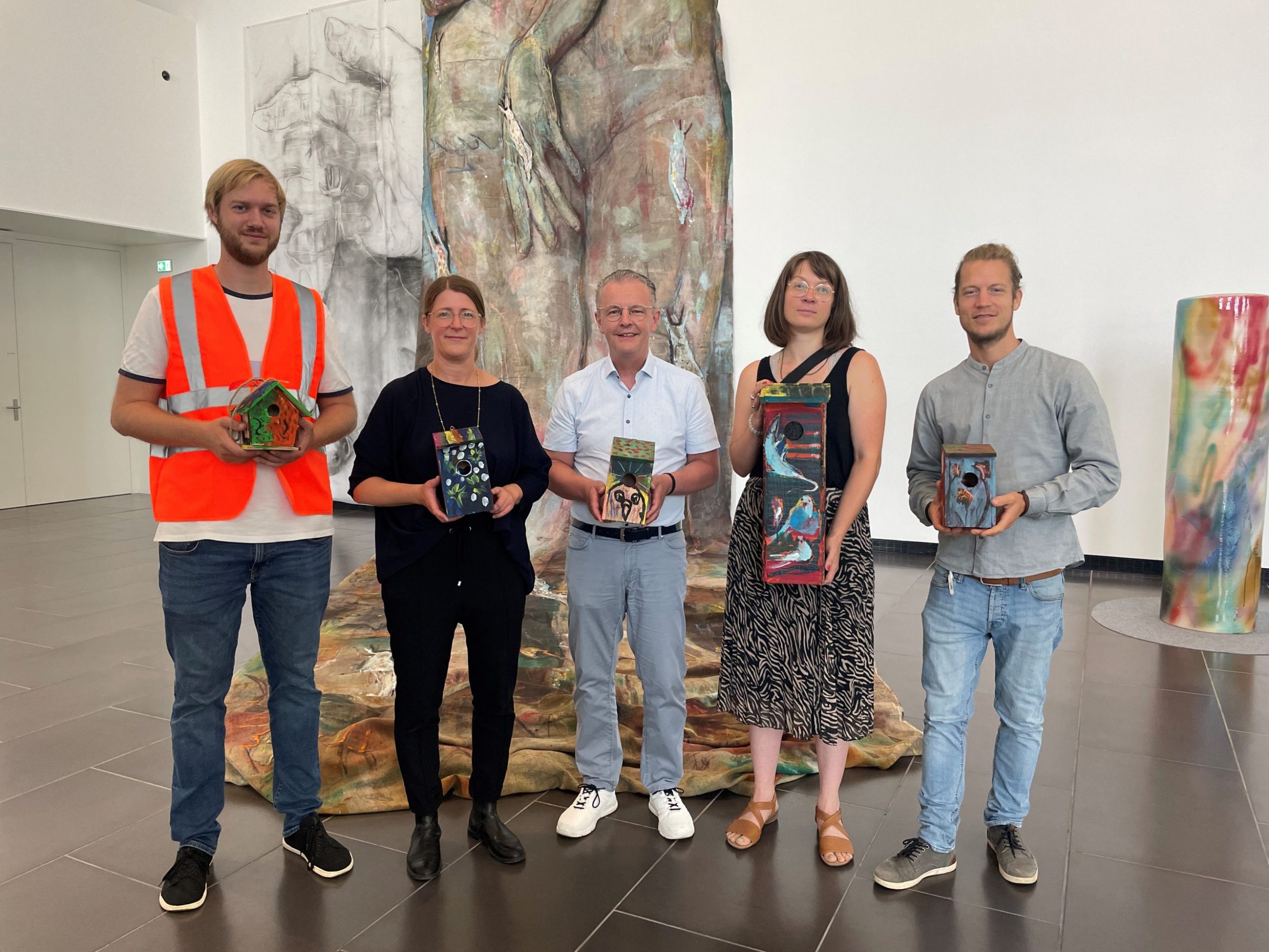 Kinder-Kunst-Aktion mit der Triennale-Künstlerin Lisa Wölfel - Groschenheft